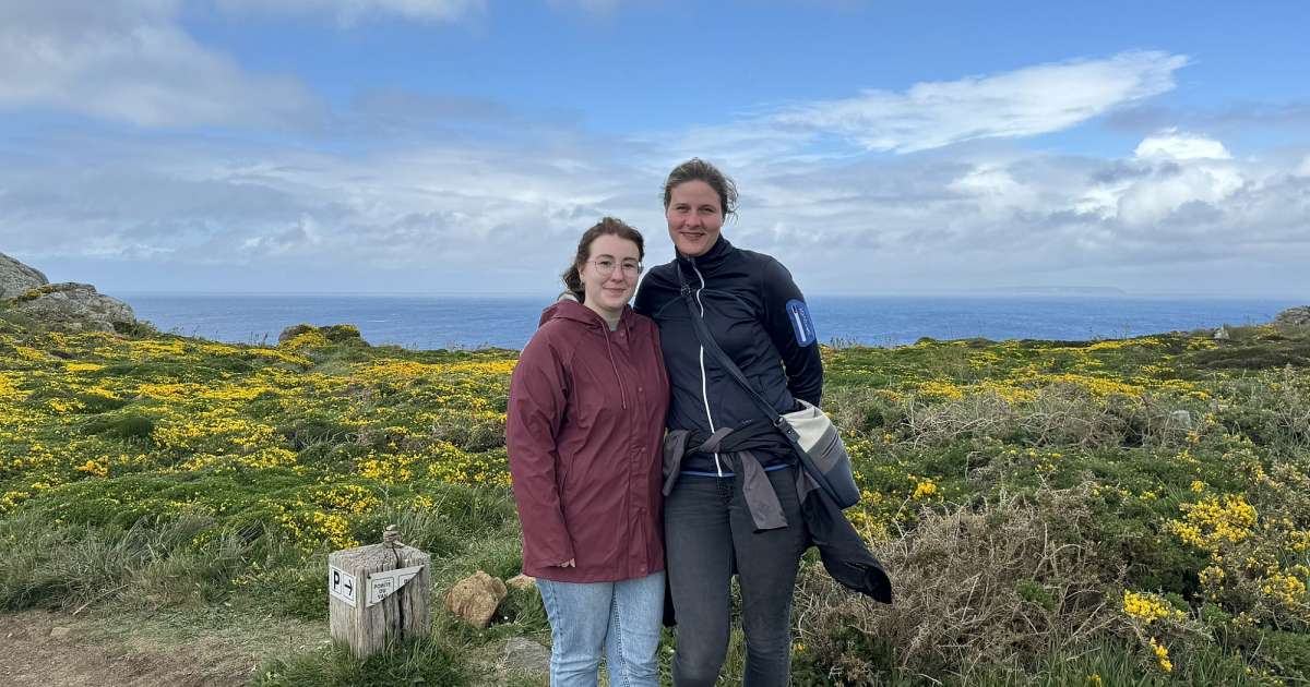Gina Götzke und Sabrina Rüdiger unterwegs in Frankreich